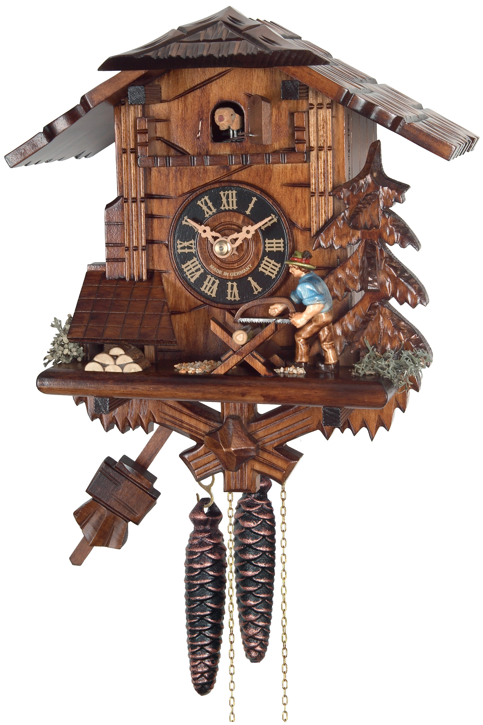 Loon Peak® Weight Driven Wall Clock | Wayfair