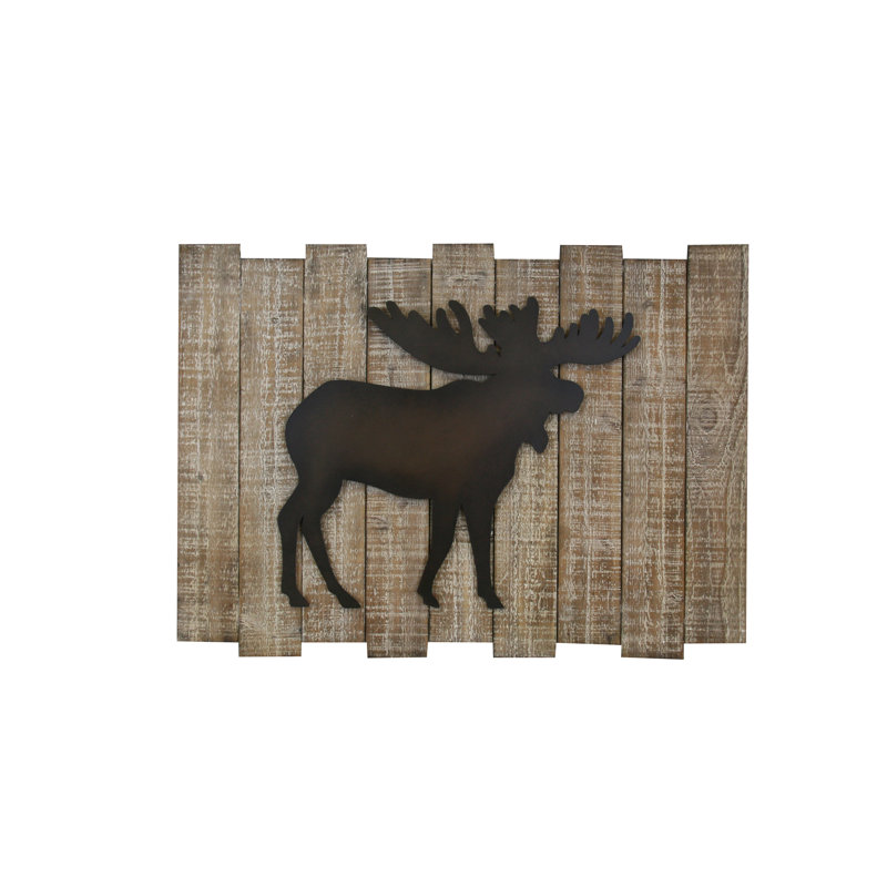 Loon Peak® Embossed Vintage Moose Wall Décor - Wayfair Canada