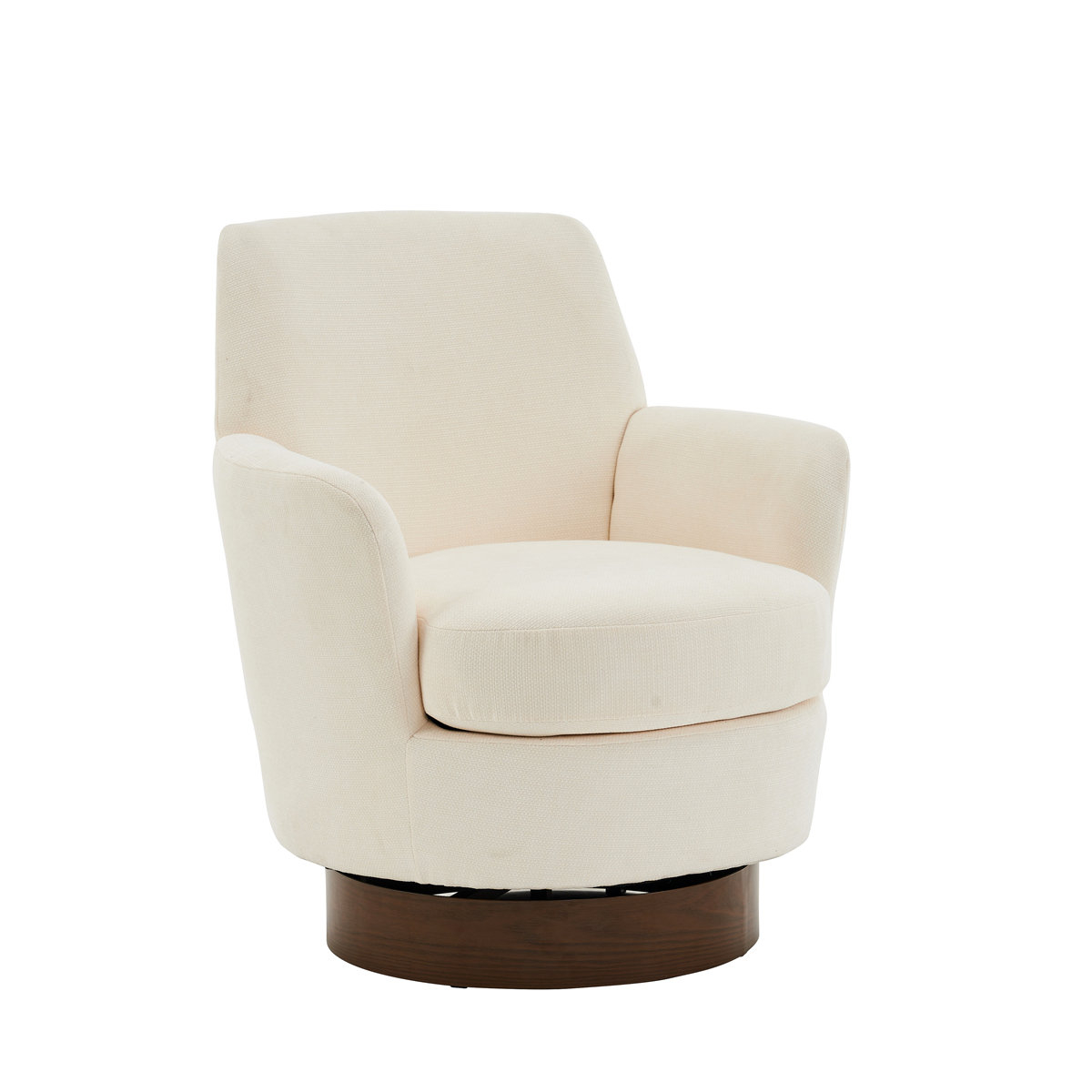 George Oliver Luk 29.39'' Wide Swivel Barrel Chair | Wayfair