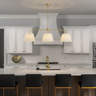 Latitude Run® 3-light Modern Linear Linen Drum Pendant & Reviews | Wayfair