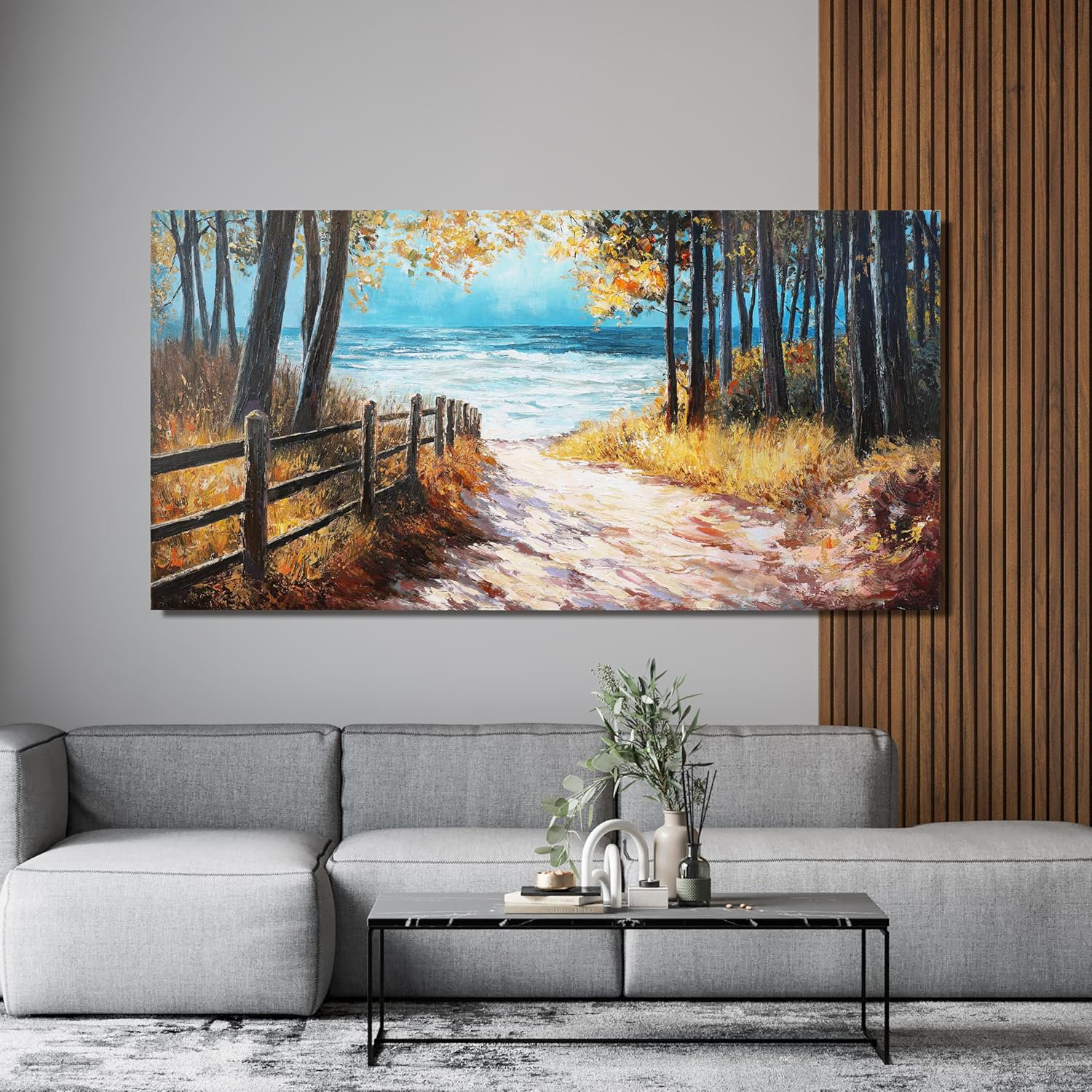 Rosecliff Heights Decor Artwork For Walls Nature Forest Wall Art Decor ...