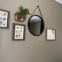 Union Rustic Jeffrey Wood Flat Wall Mirror & Reviews | Wayfair