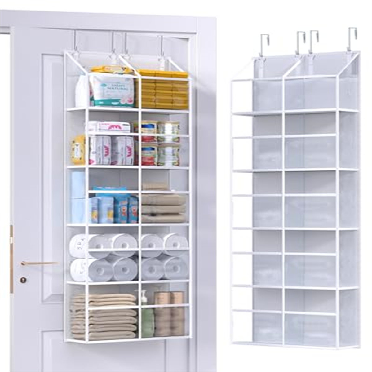 Rebrilliant The Door Storage For Pantry Dorm Room Bedroom Closet ...