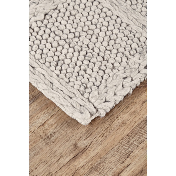 Birch Lane™ Orion Handmade Flatweave Wool Beige/Ivory Rug & Reviews ...