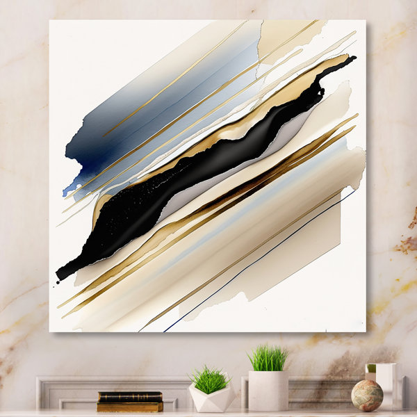 Ivy Bronx Devun Abstract Wall Decor on Metal | Wayfair