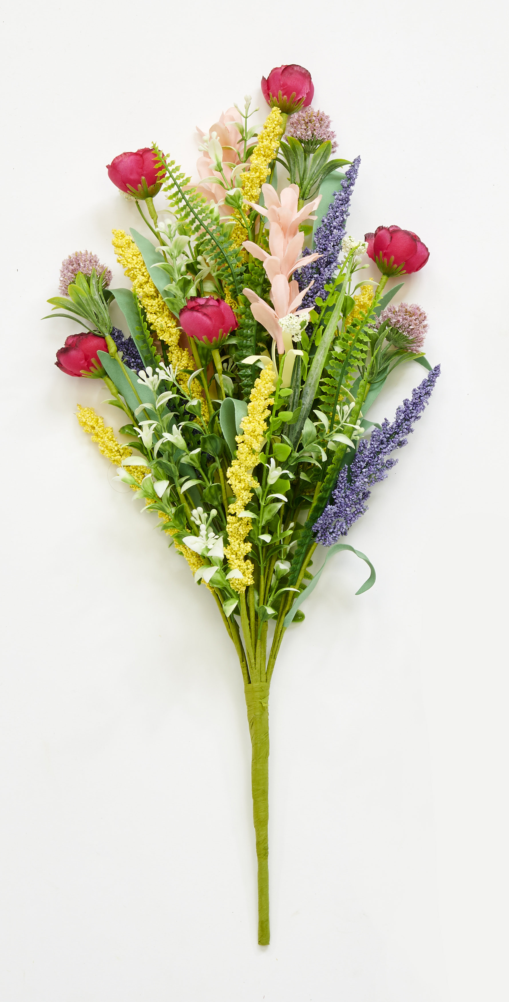 Dakota Fields 21" Wild Artificial Multicolor Spring Flower Spray, Set ...