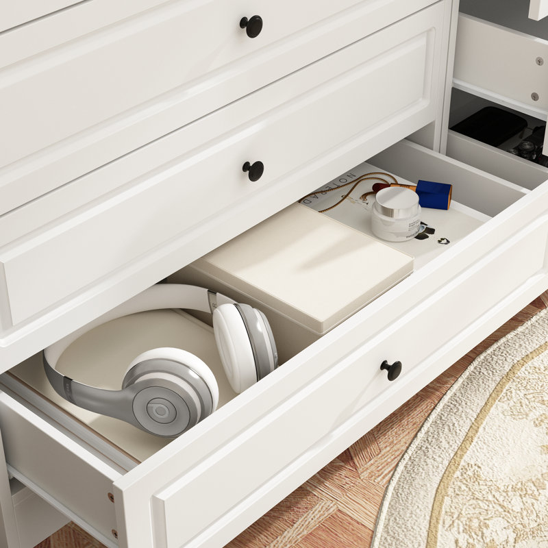 Morinome 8 Drawer Display Case With Glass Doors | Wayfair