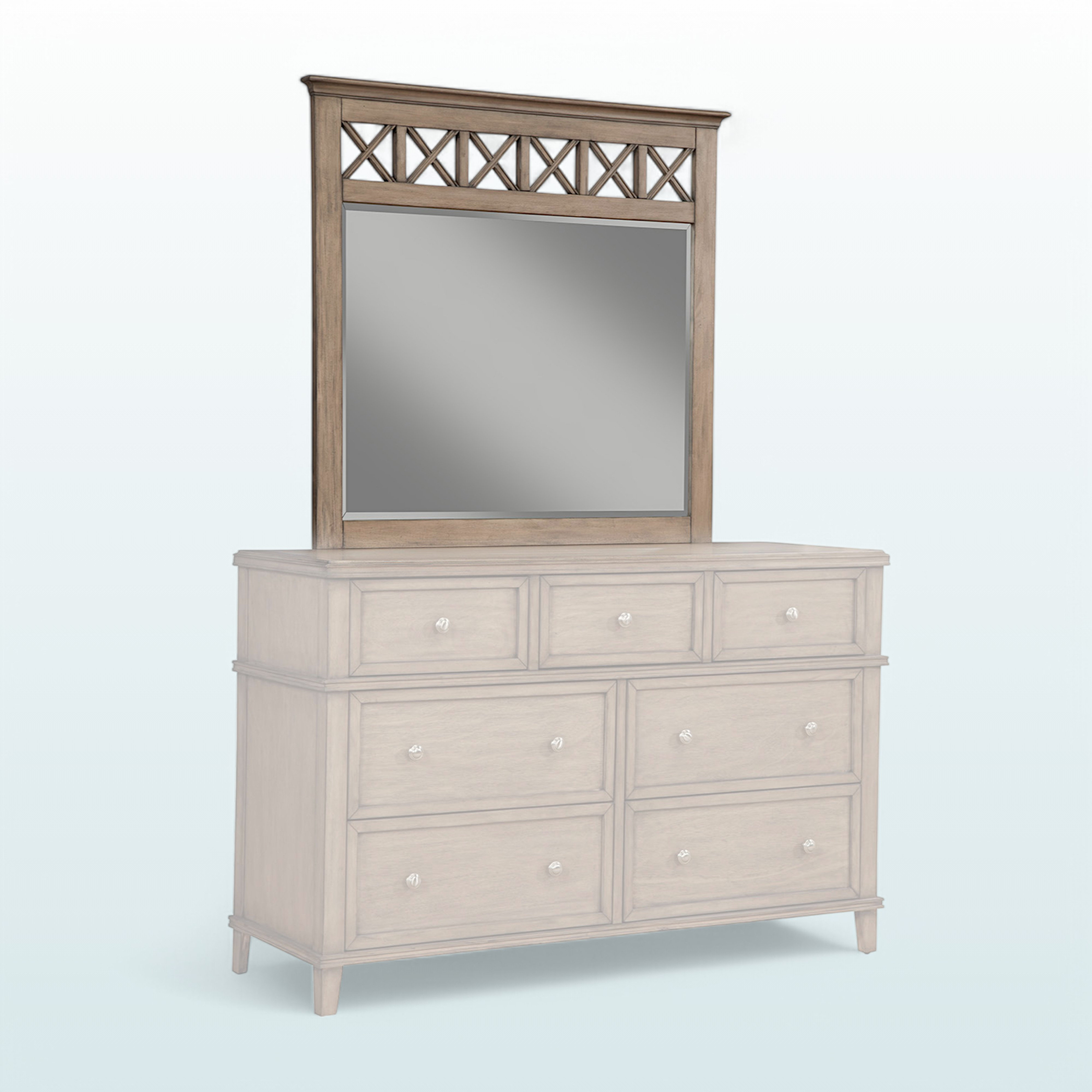 Red Barrel Studio® Doster mirror with French truffles | Wayfair