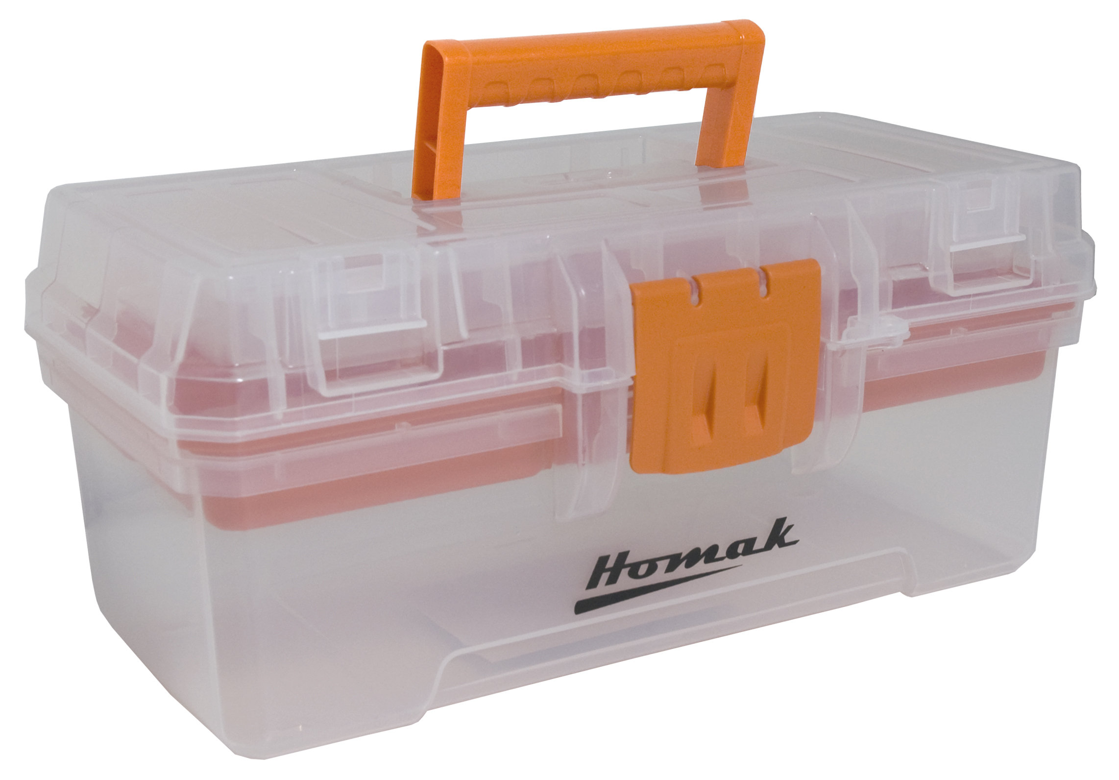 Homak Plastic Transparent 12" Tool Box & Reviews | Wayfair