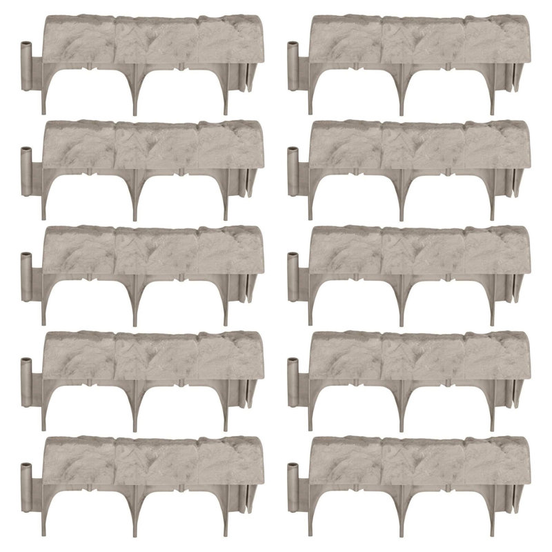 Suncast 5.75'' H x 12'' W Resin Landscape Edging & Reviews | Wayfair