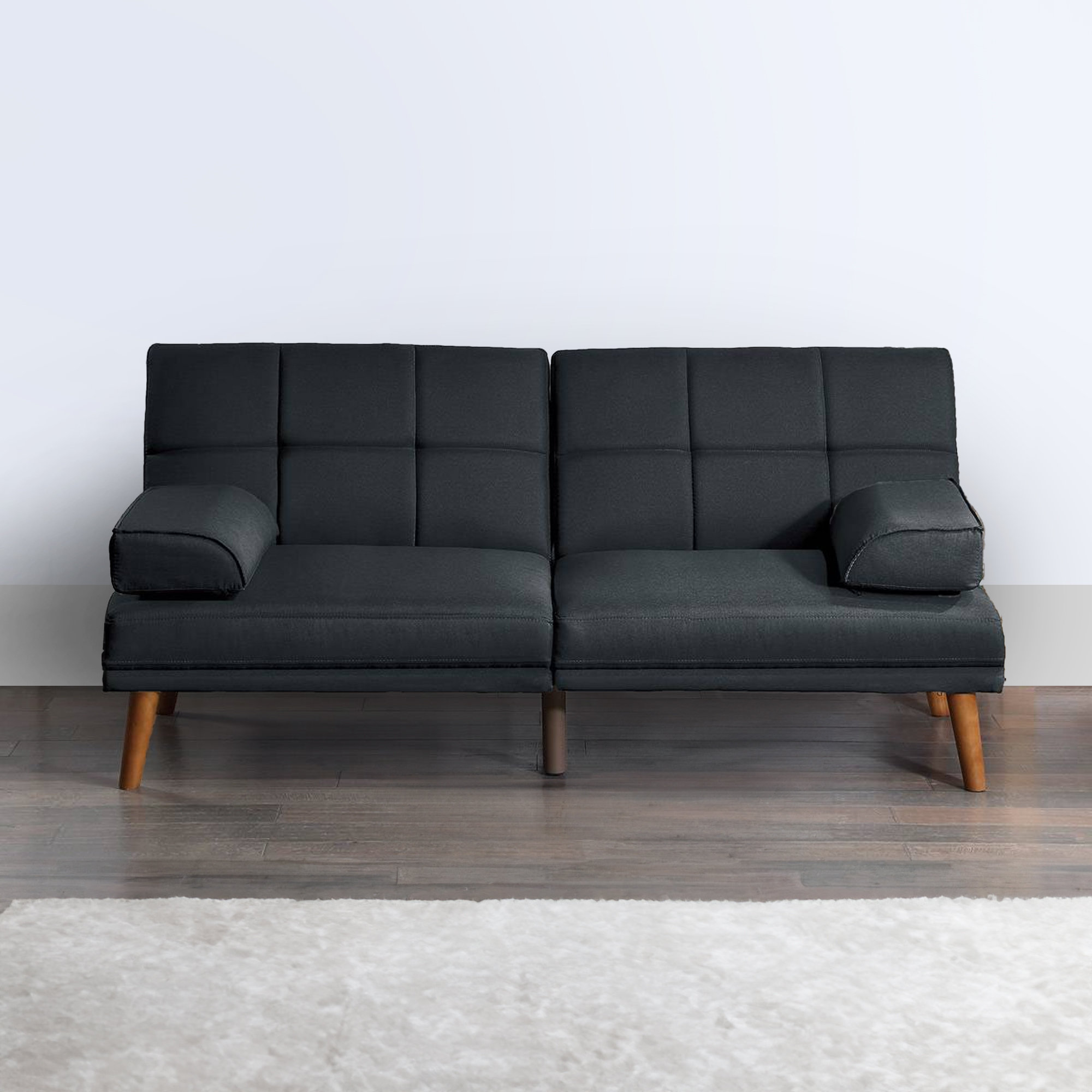 George Oliver Nolana 71'' Upholstered Tufted Convertible Sofa | Wayfair