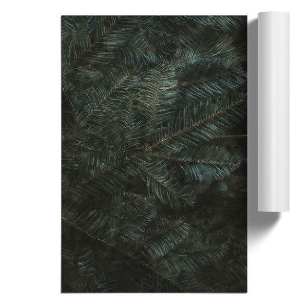 East Urban Home Leaf Layers - No Frame Print | Wayfair.co.uk