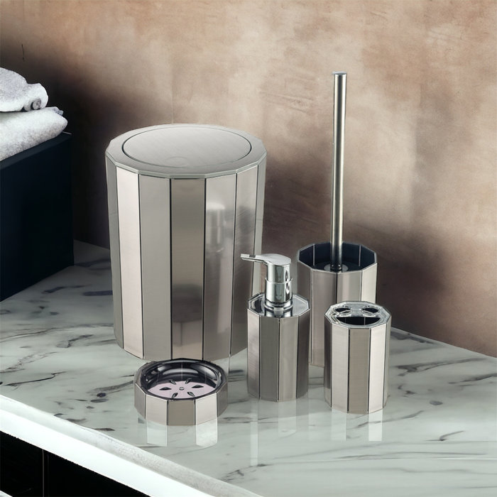 Mercer41 Shamise Bathroom Accessory Set | Wayfair