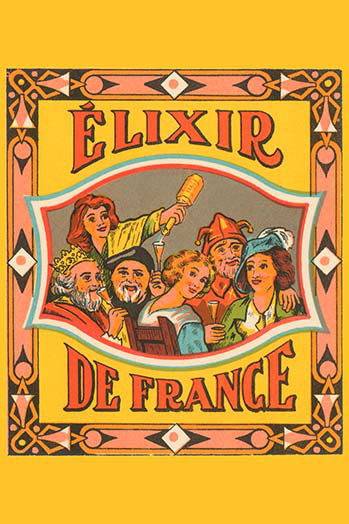 Buyenlarge Elixir de France - Advertisements Print | Wayfair