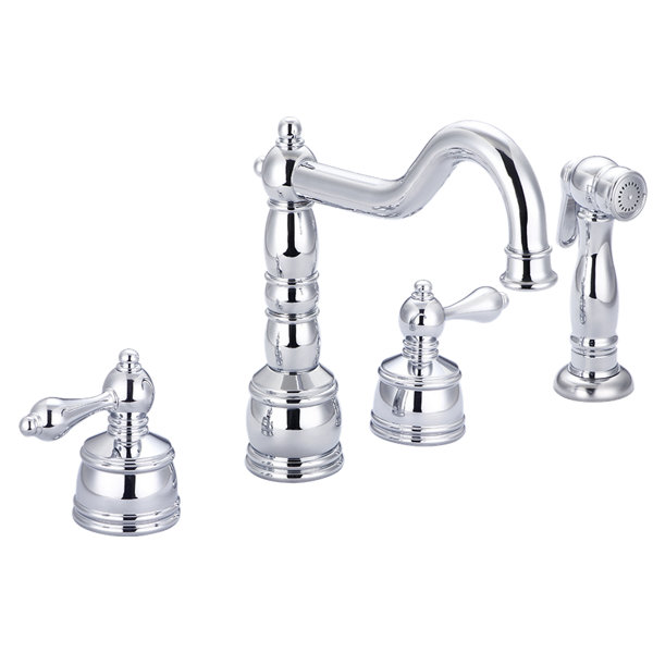 Banner Faucets Castille Kitchen Faucet with Side Spray - Wayfair Canada