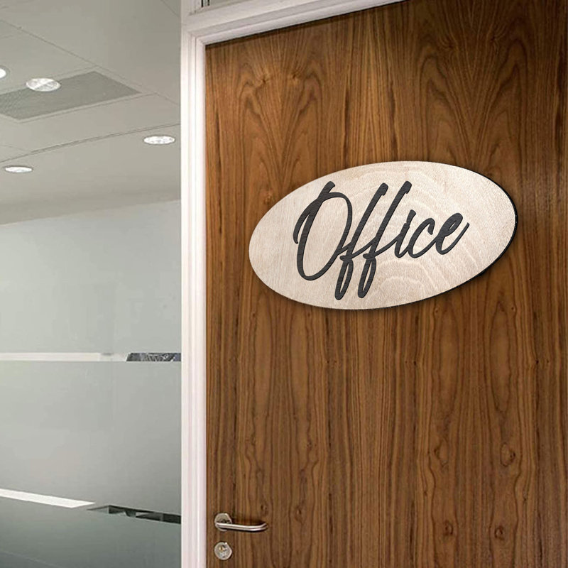 Designocracy Office Sign | Wayfair