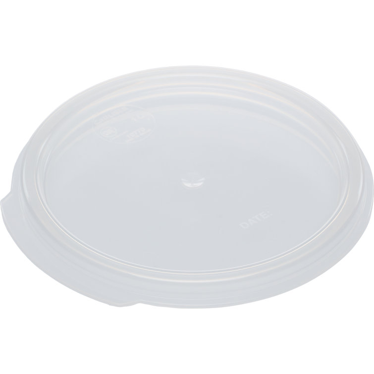 Carlisle Food Service Products Circle Plastic Container Lid | Wayfair