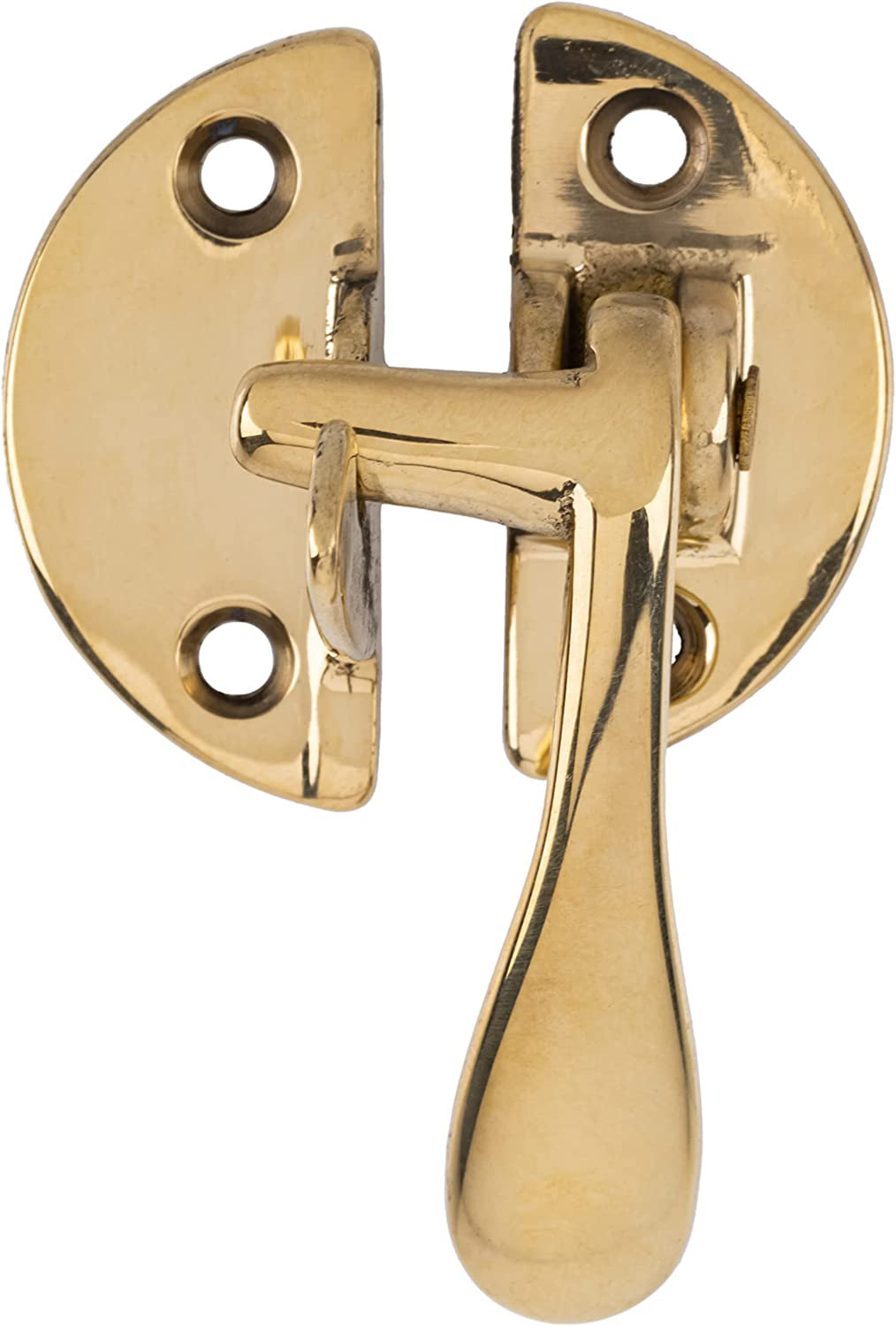 UNIQANTIQ HARDWARE SUPPLY Flush Right Cabinet Door Lever Latch and ...