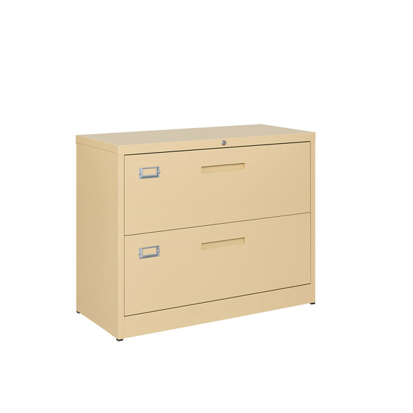 Latitude Run® 35.43'' Wide 2 -Drawer Steel File Cabinet & Reviews | Wayfair