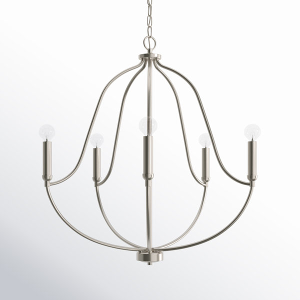 Birch Lane™ Kanda 5 - Light Dimmable Classic / Traditional Chandelier ...