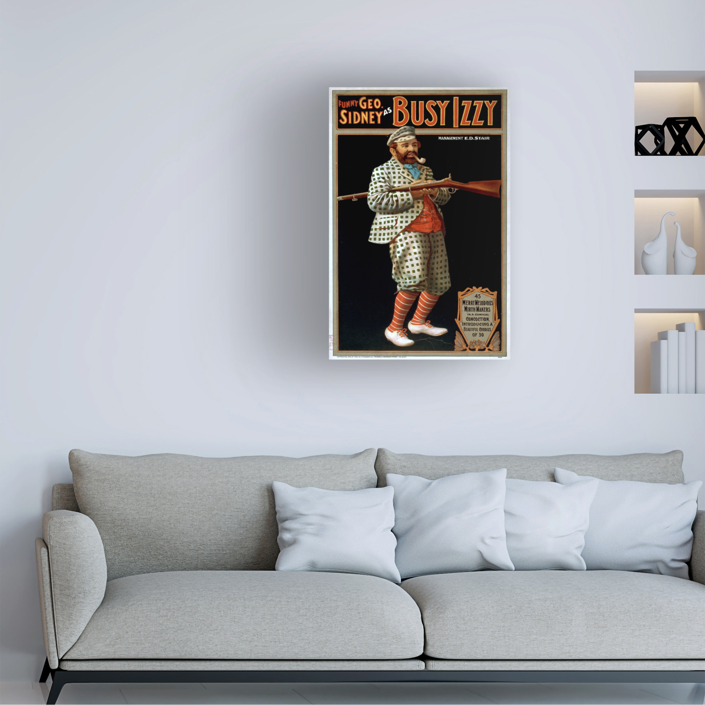 Winston Porter Print Collection 'Funny George Sidney as Busy Izzy ...