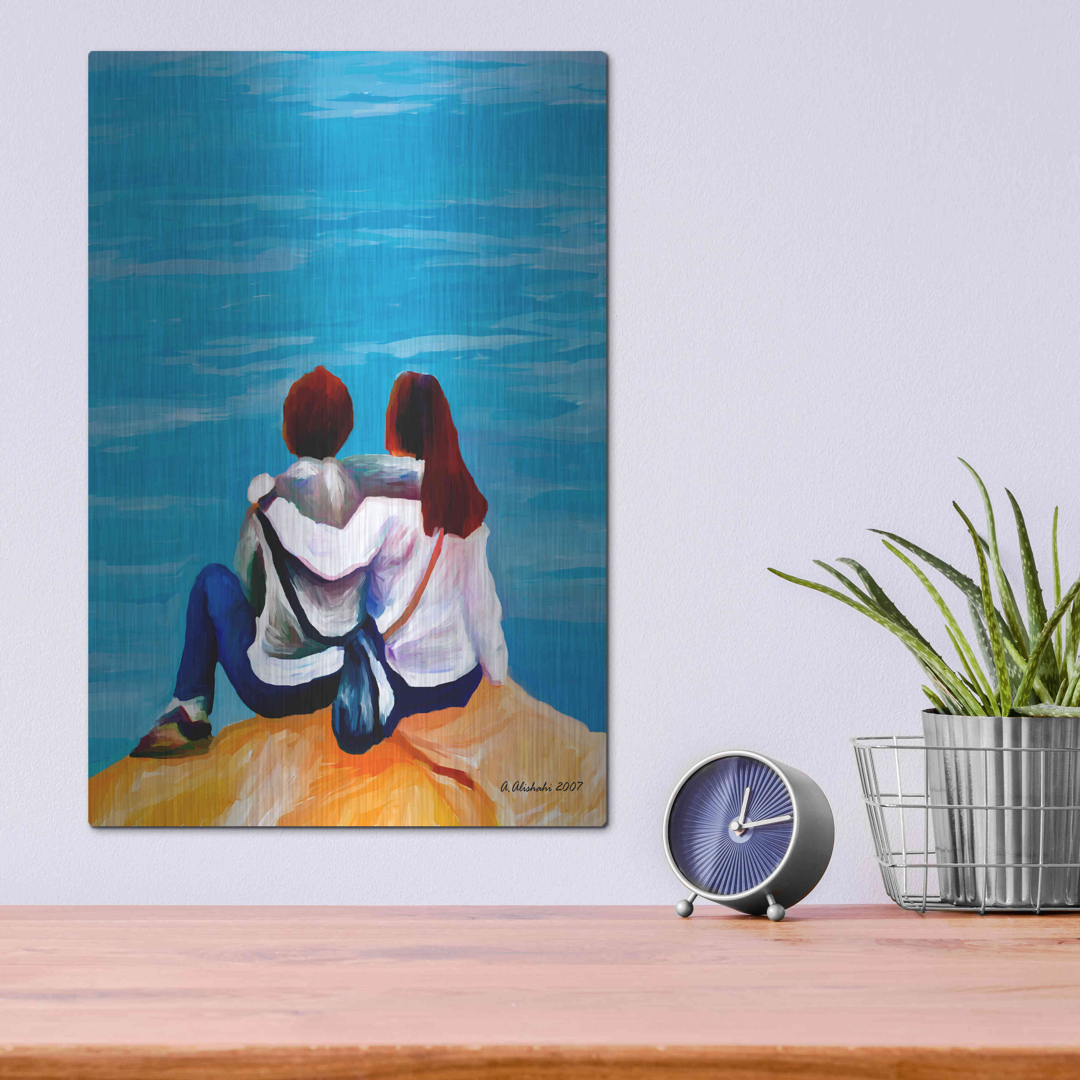 Dovecove Luxe Metal Art 'A Moment To Remember' By Ata Alish " A Moment ...