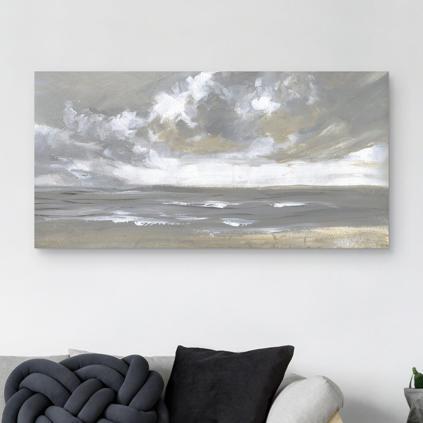 Dovecove Windswept Panel - Wrapped Canvas Print on Canvas | Wayfair
