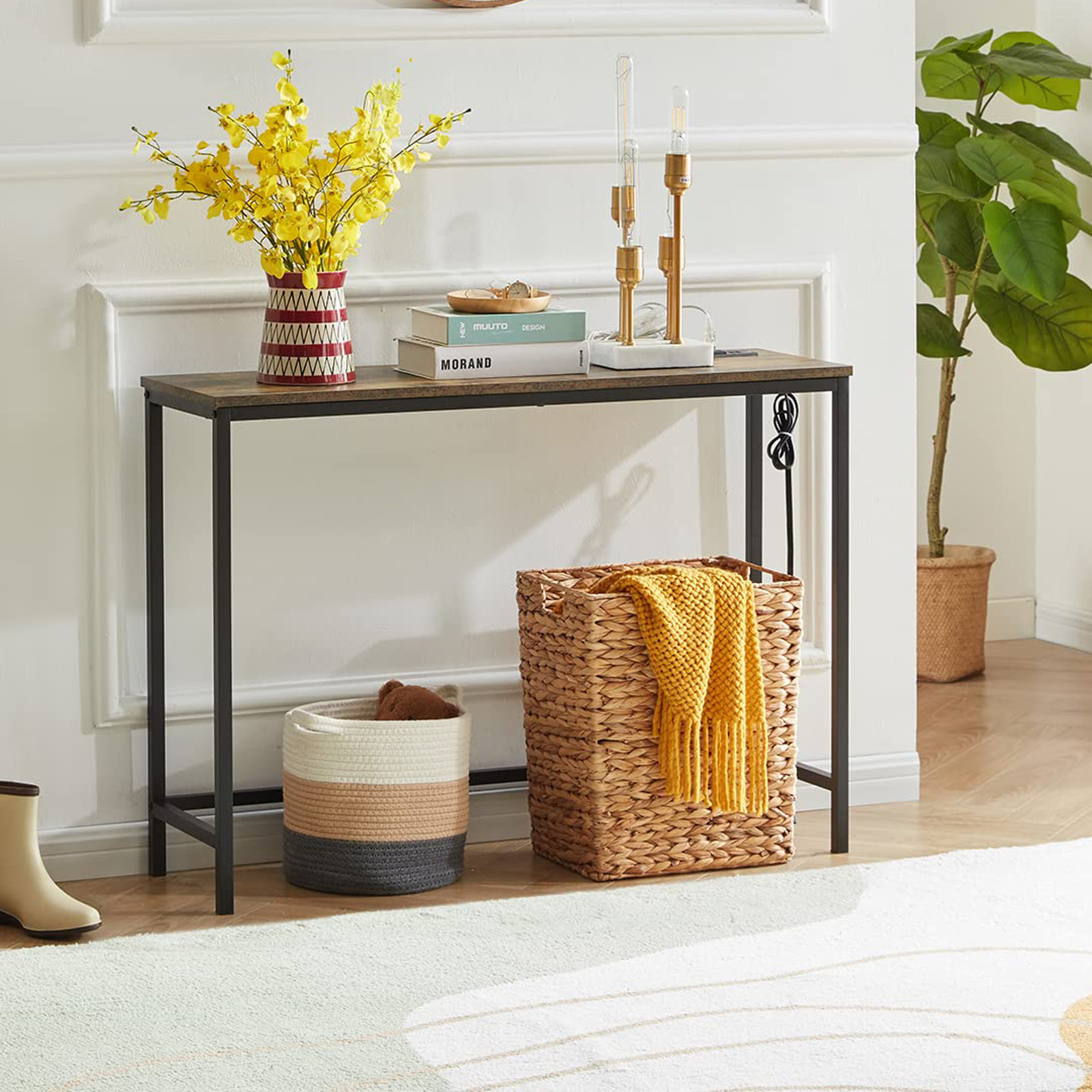 17 Stories 39.4" Console Table | Wayfair