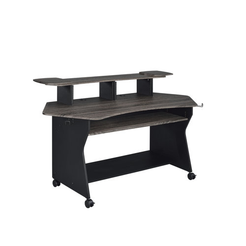 Latitude Run® Executive Desk with Hutch | Wayfair