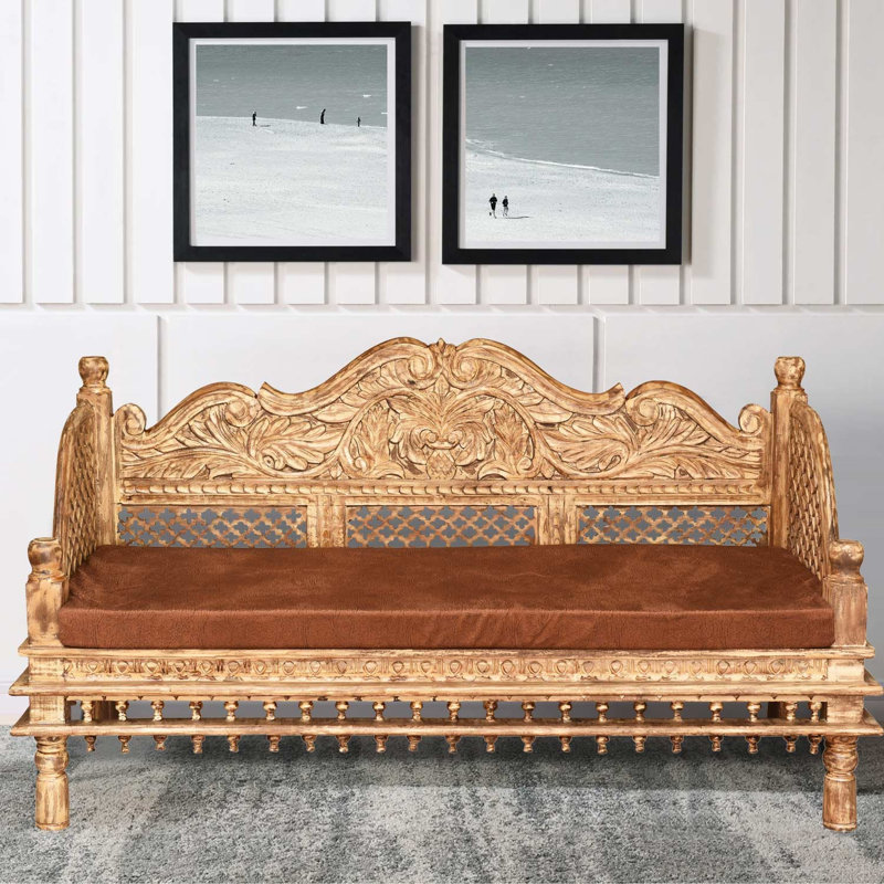 Bungalow Rose Tramayne Solid Wood Bench | Wayfair