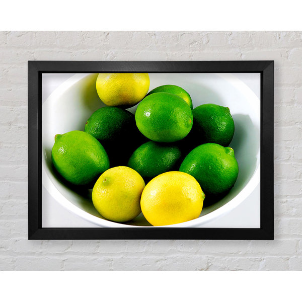 Bright Star Lemon And Limes - Single Picture Frame Art Prints | Wayfair ...
