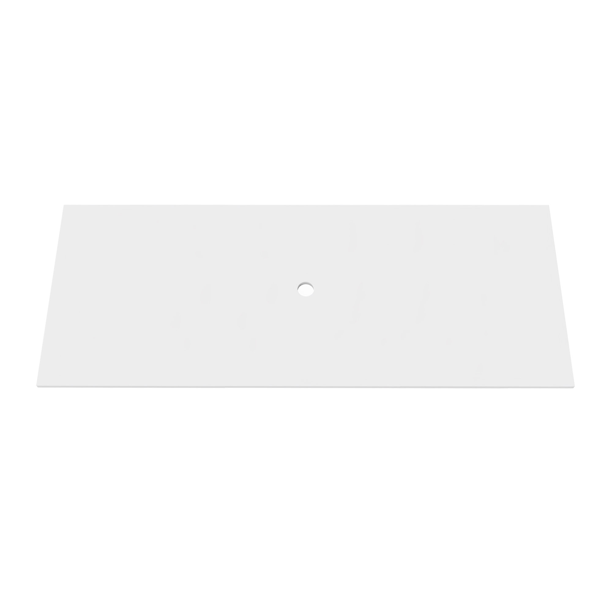 CastelloUSA Morden 48 Inch Wide White Countertop Solid Surface | Wayfair