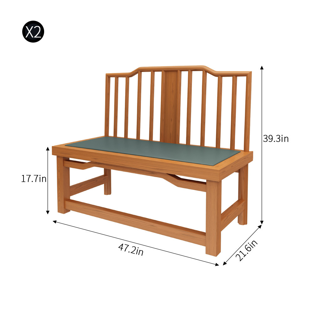 Visual card holder Retro Light Luxury Restaurant Hotel Benches Storage ...