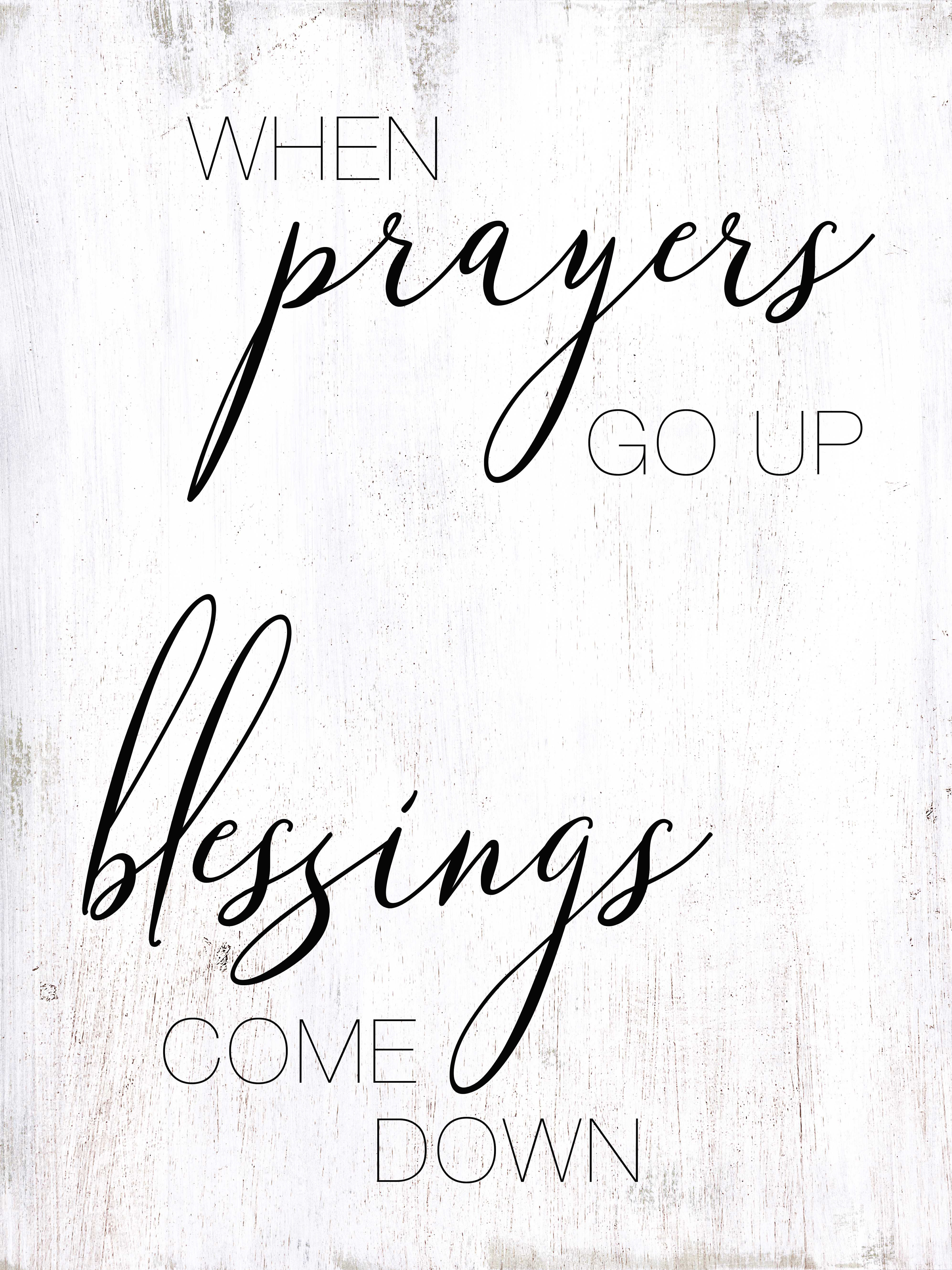 Trinx " When Prayers Go Up " | Wayfair