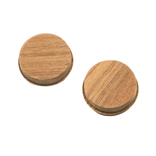 Madison Bay Trading Company 2 Pack Teak Round Drawer Knob | Wayfair