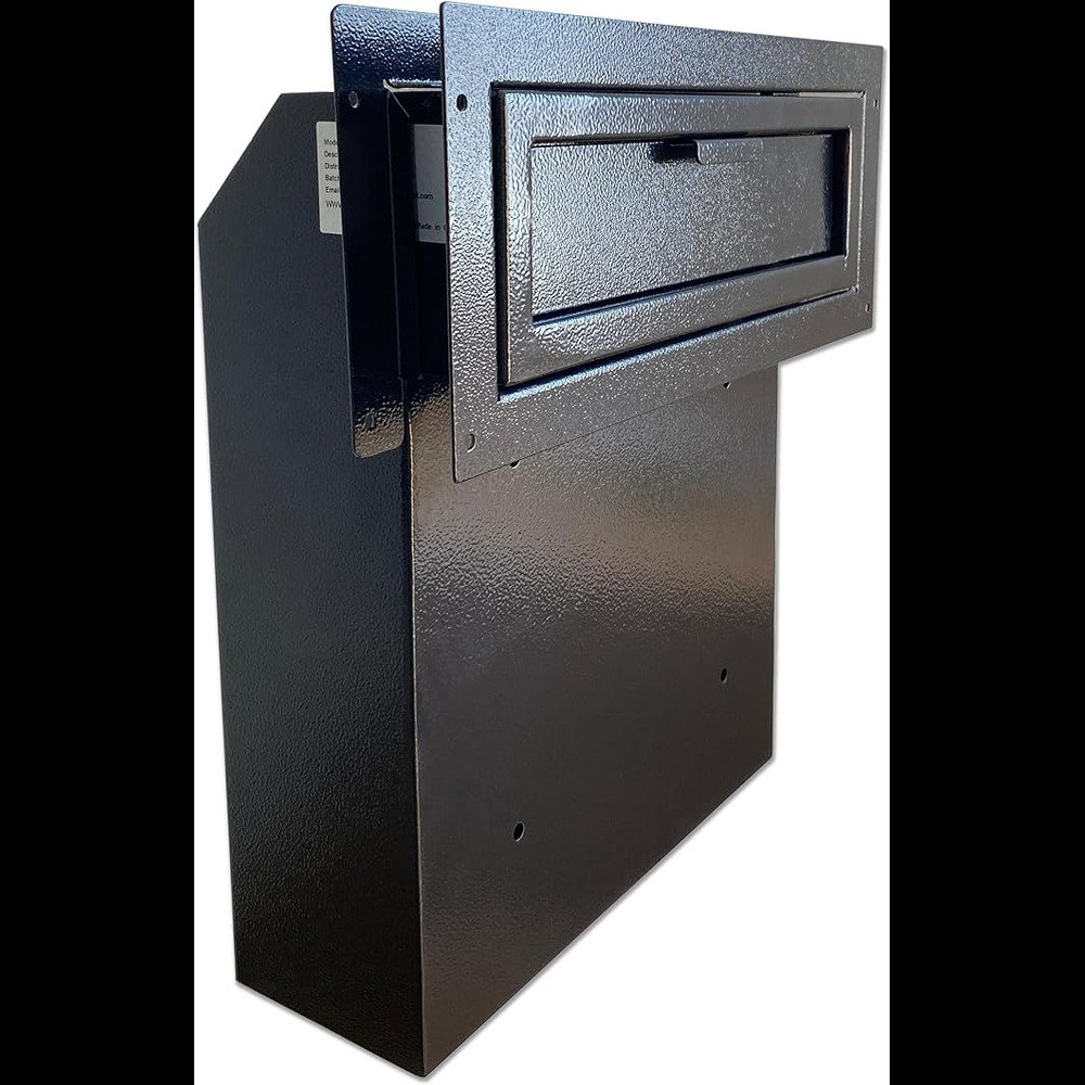 Invenitiah Through The Door Mail Drop Box - 1.5Mm Steel Payment Dropbox ...