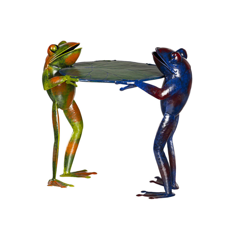 The Twillery Co.® Meigs Frog Iron Indoor/Outdoor Side Table & Reviews ...