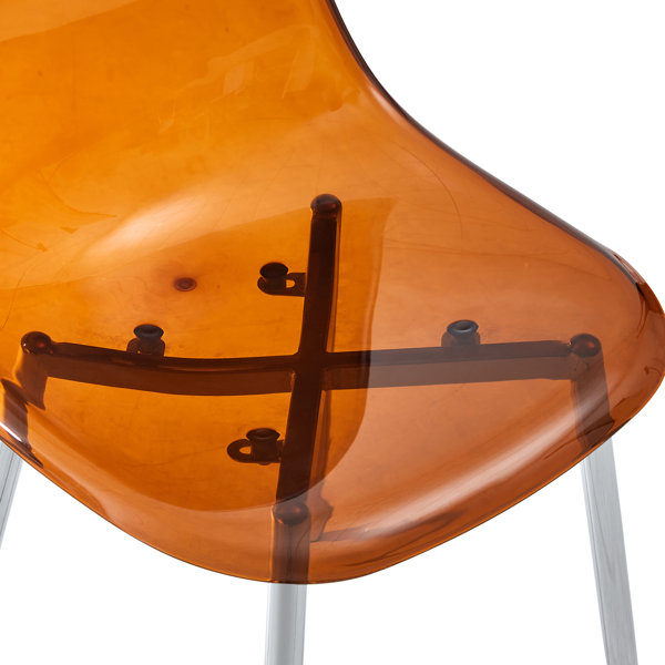 Mercer41 Seaneen Clear Side Chair & Reviews | Wayfair