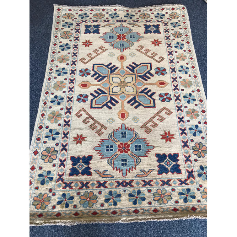 Natur Pur One-of-a-Kind Joyner Hand-Knotted 3'3" x 4'10" Wool Area Rug ...