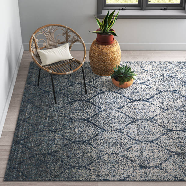 Mistana™ Christa Damask Cream/Light Gray Rug & Reviews | Wayfair