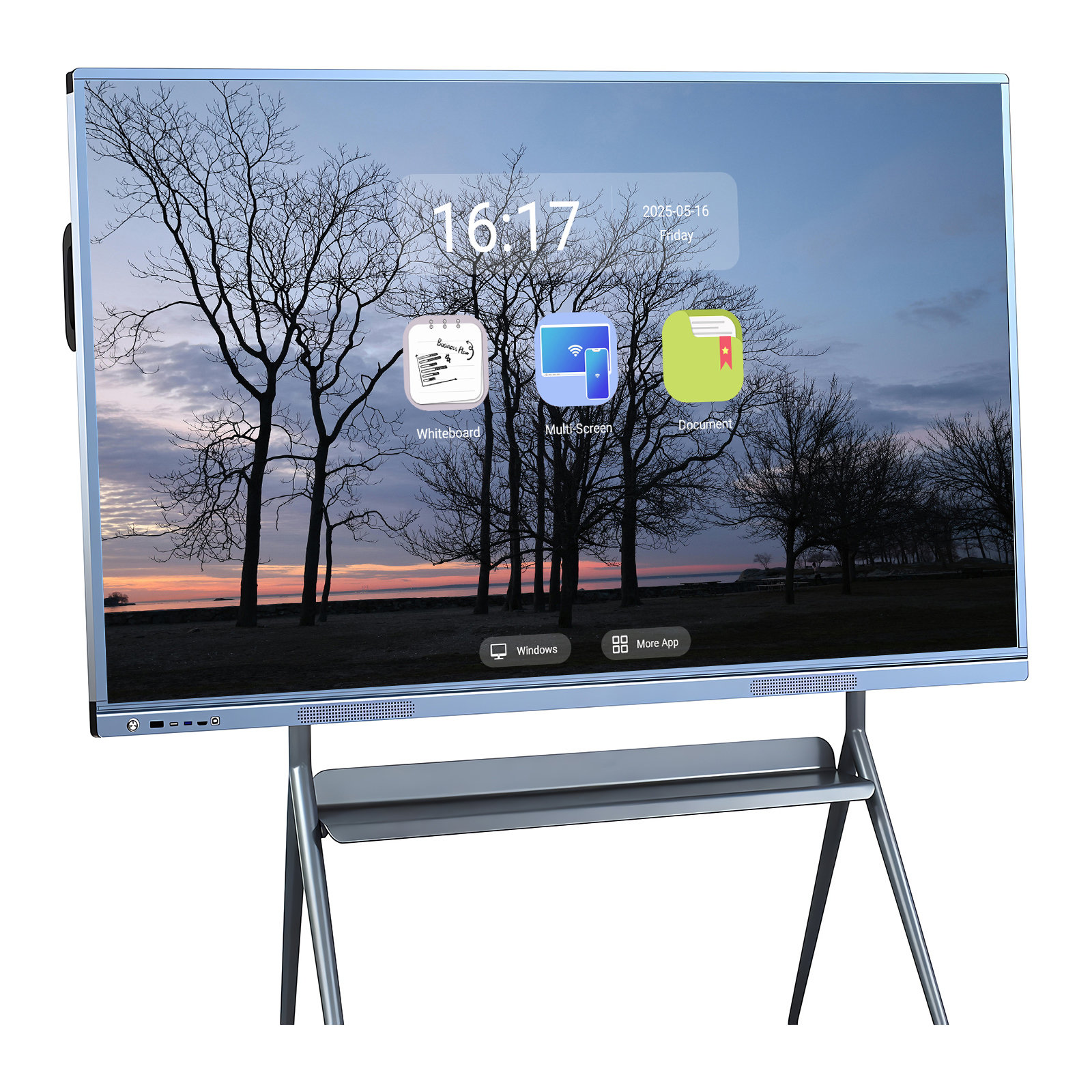 JYXCN Smart Board 55" 4K, Touch Screen Electronic Calendar All-In-One ...