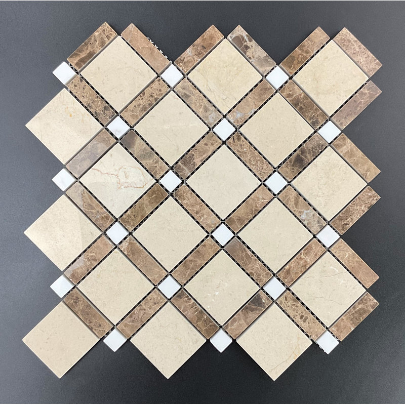 ES Stone Marble Pinwheel Mosaic Wall & Floor Tile & Reviews | Wayfair
