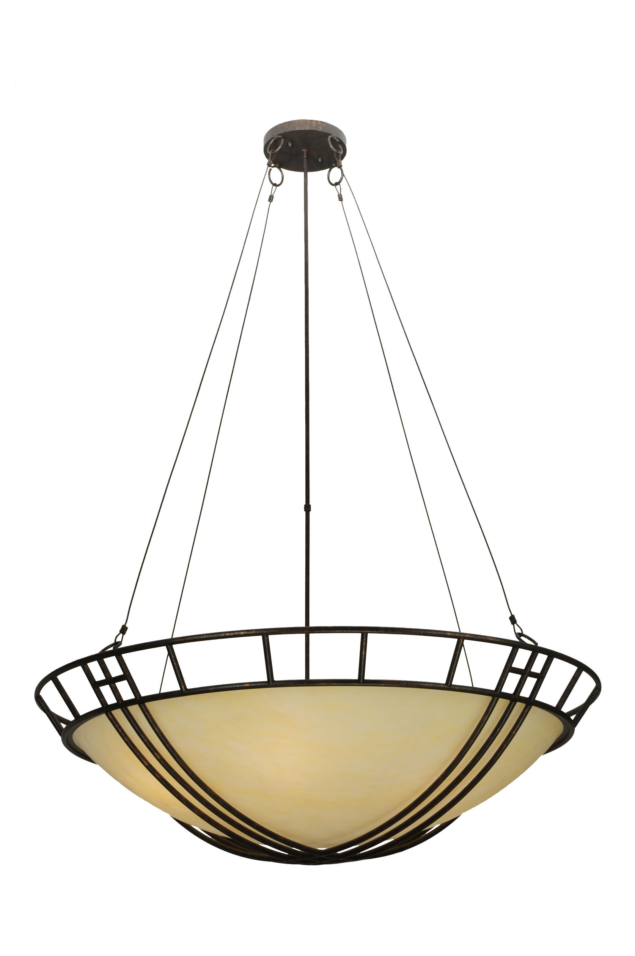Meyda Lighting 48"W Flowing Cross Inverted Chandelier - Wayfair Canada