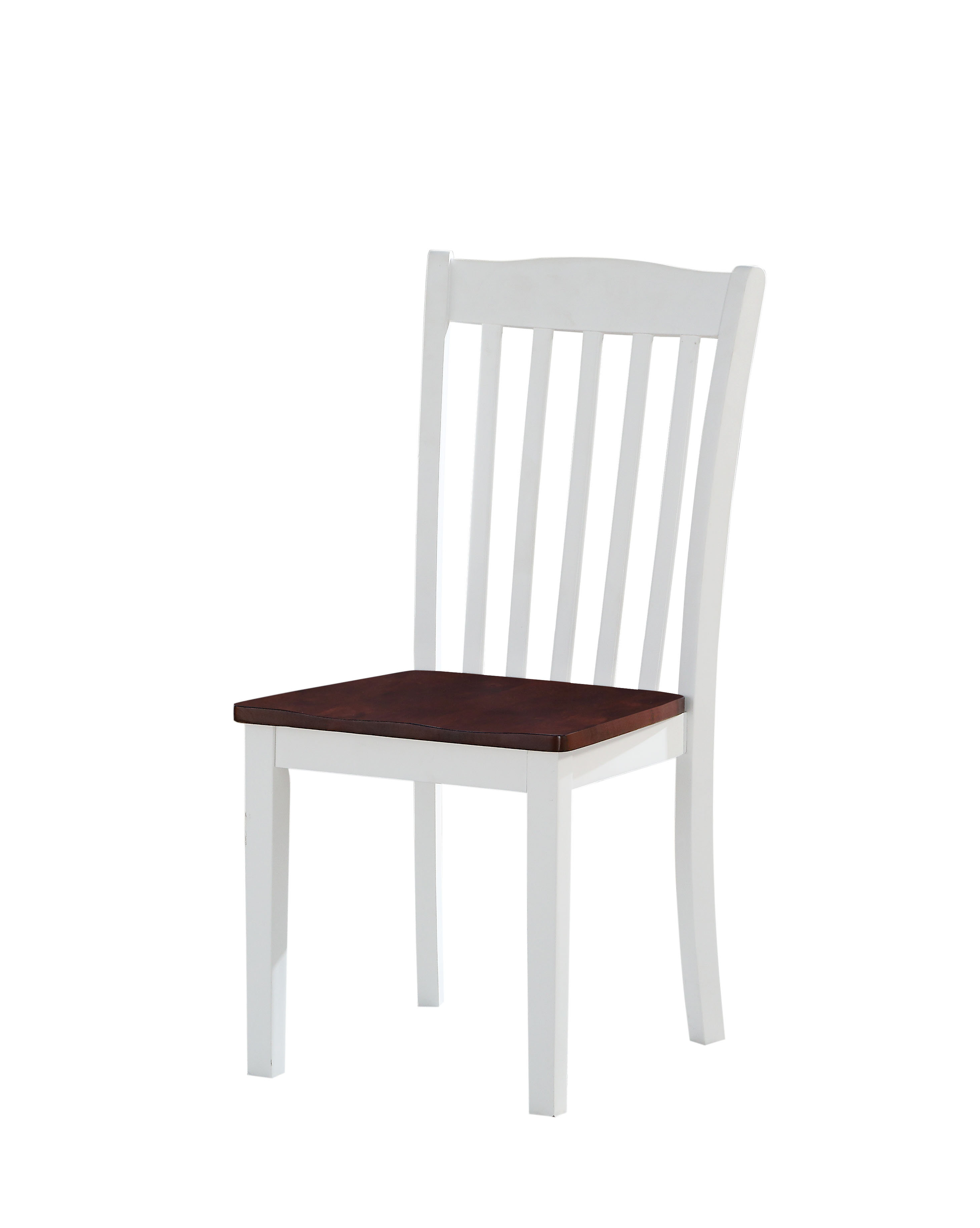 Lark Manor™ Valentin Wooden Dining Chairs with Slatted Backs | Wayfair