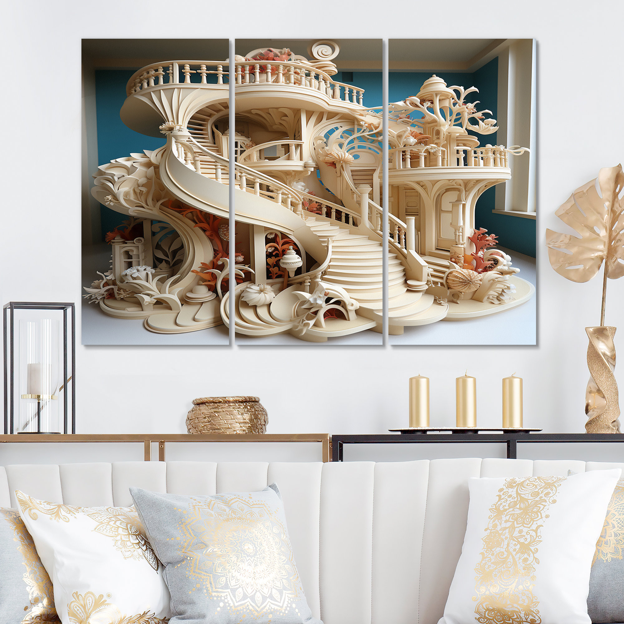 Design Art Architectural Spiral Staircase I - Futuristic Architecture ...