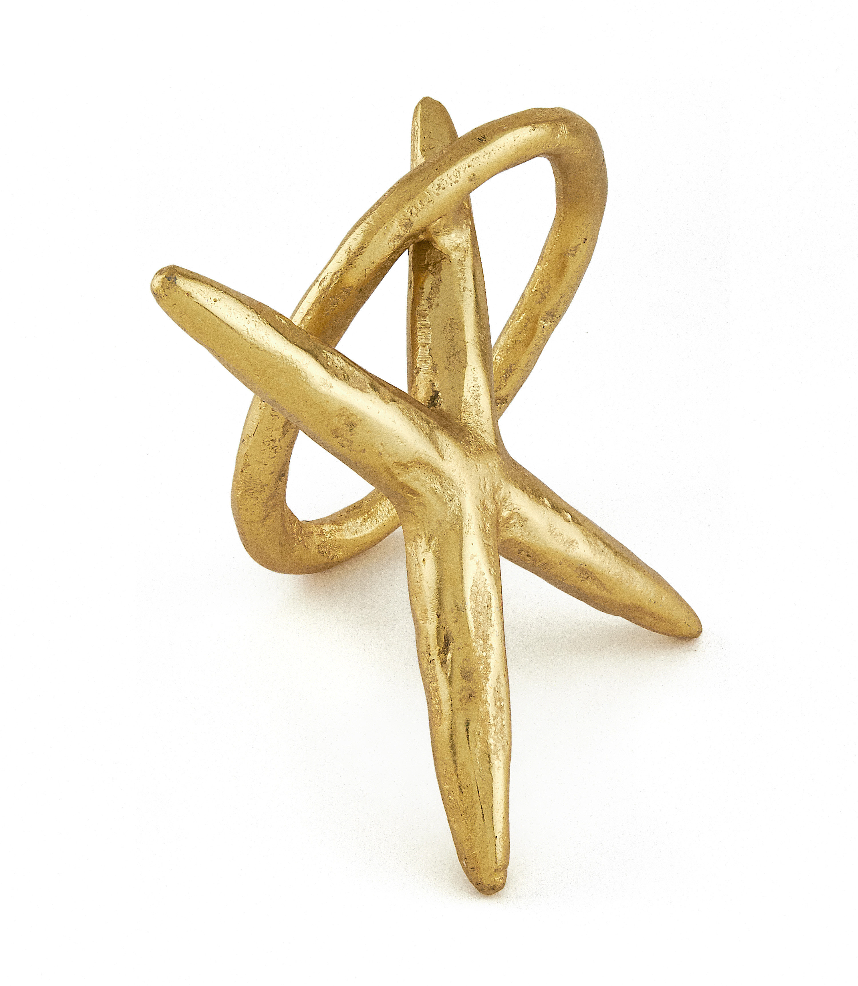 Tizo Gold "XO" Metal Sculpture | Perigold