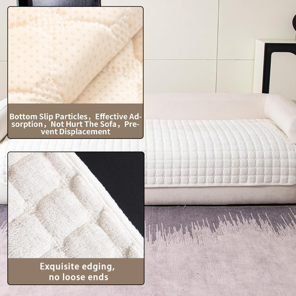 Mercer41 Non-Slip Sofa Cushion Cover, Armless And Backless, 1 Piece ...