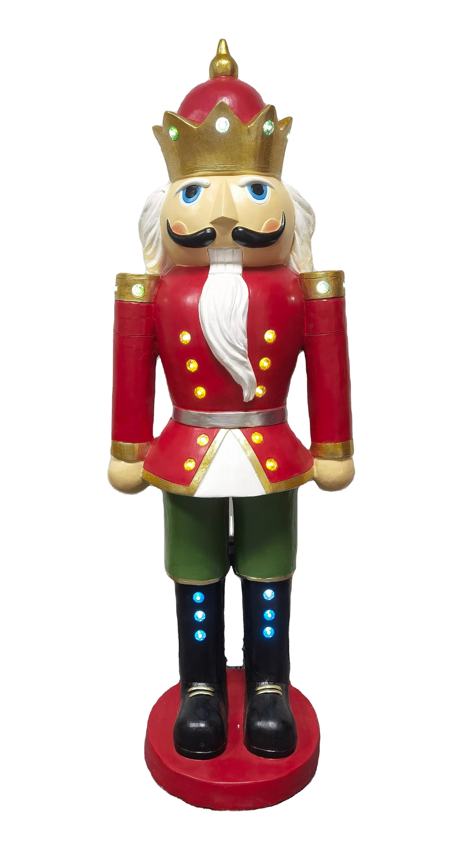 Fraser Hill Farm Resin King Wearing A Crown Nutcracker | Wayfair
