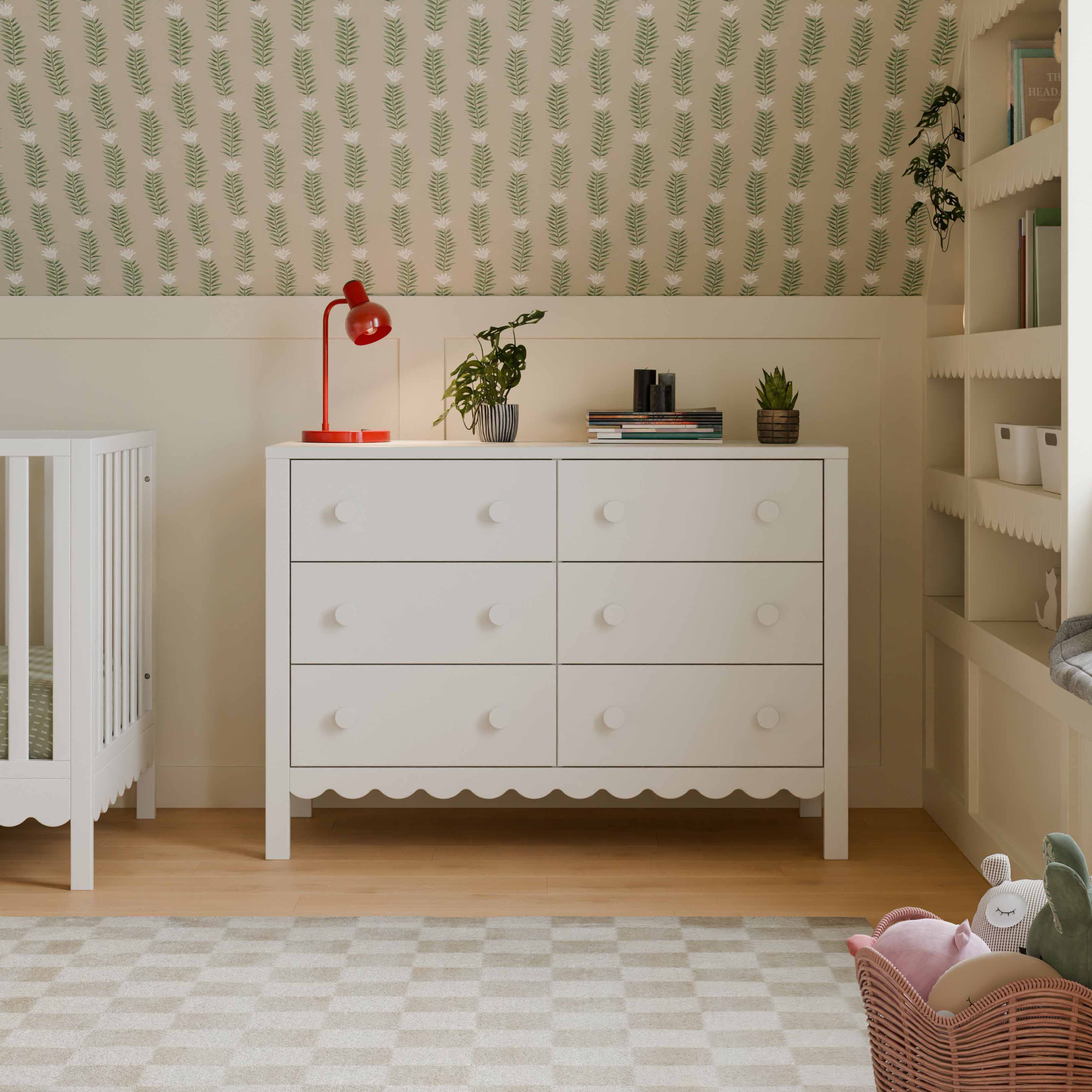 daVinci Sammy Scallop 6-Drawer Dresser & Reviews | Wayfair