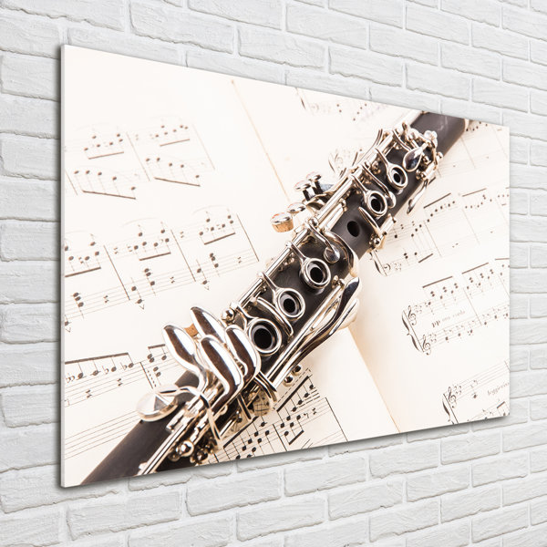 Ebern Designs Clarinet - No Frame Art Prints on Glass | Wayfair.co.uk